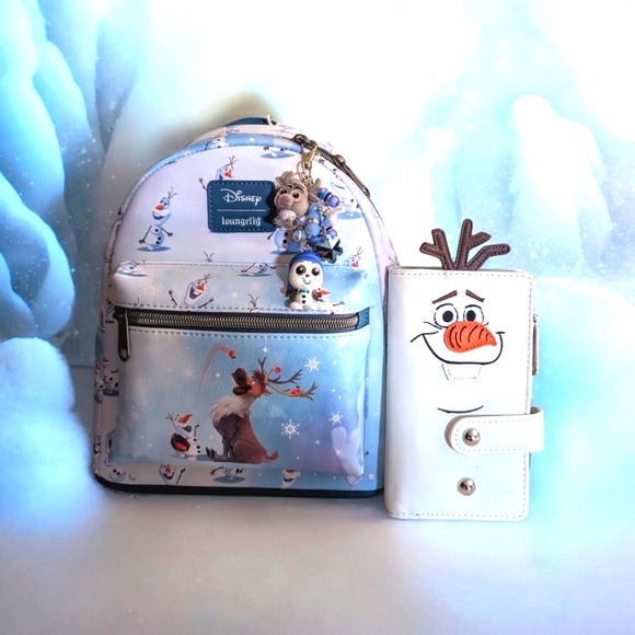 Loungefly | Bags | Nwt Loungefly Disney Frozen Olaf Sven Mini Backpack ...